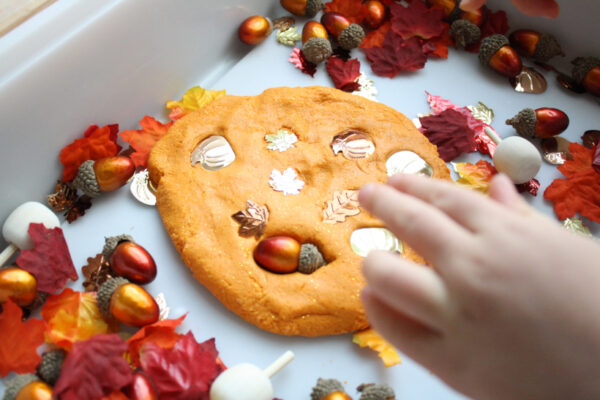 Fall Playdough for Kids (Easy No Cook) - Gathering Grace Home