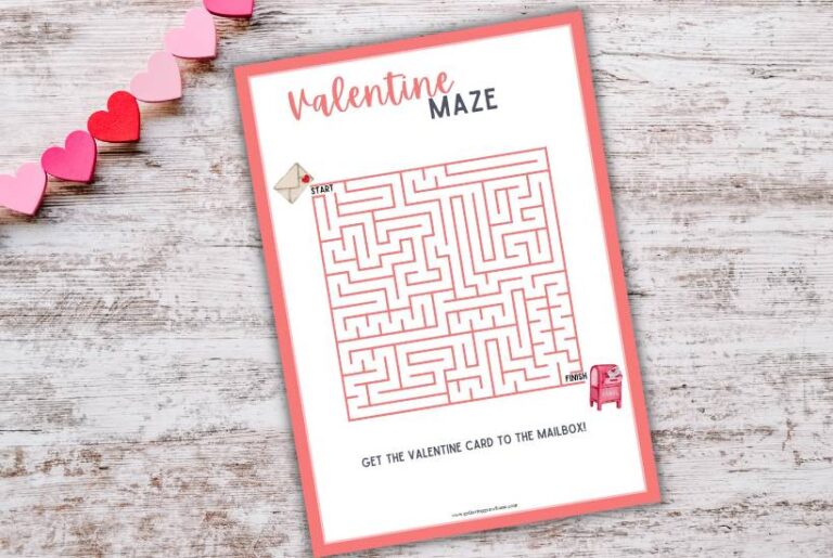 13 Free Printable Valentine's Day Games for Kids - Gathering Grace Home